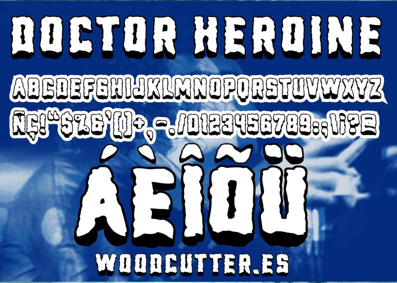 Doctor Heroine Font - Etsy