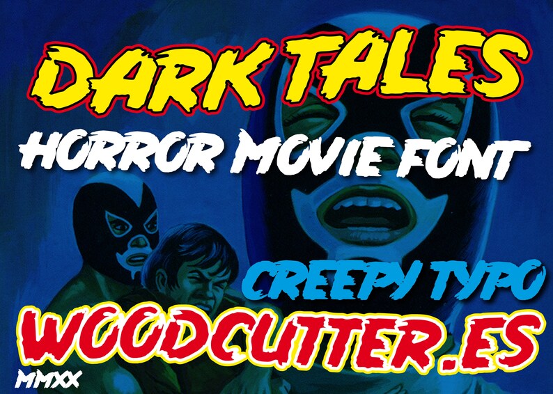 Dark Tales Font - Etsy