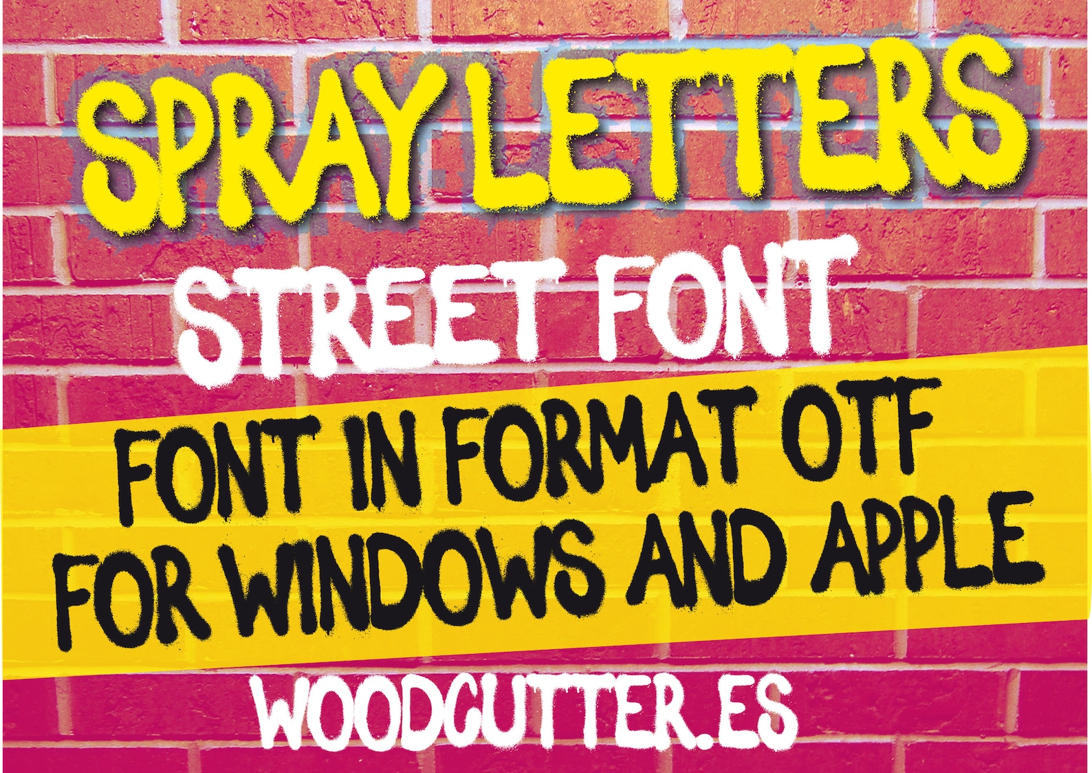 Spray Letters Font - Etsy España