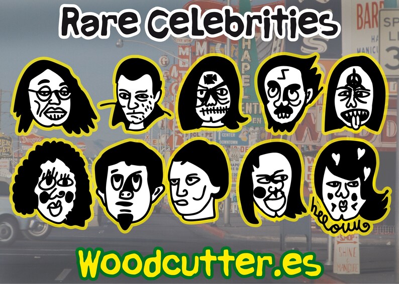 Rare Celebrities Font - Etsy