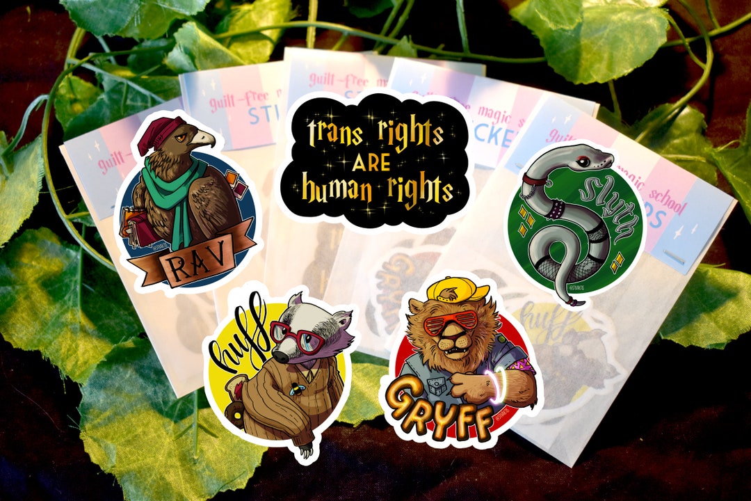 Magic Trans Pride Stickers - Etsy
