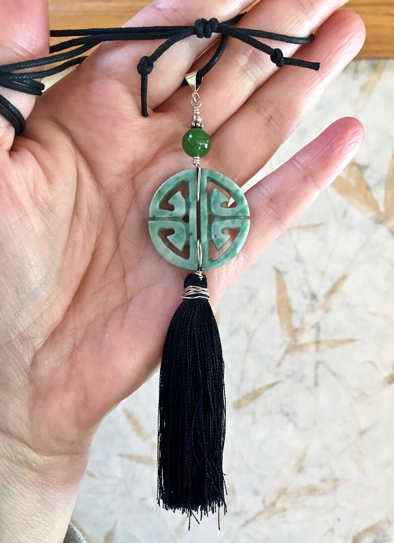 Ching Hai jade With Nephrite Green Jade and a - Etsy