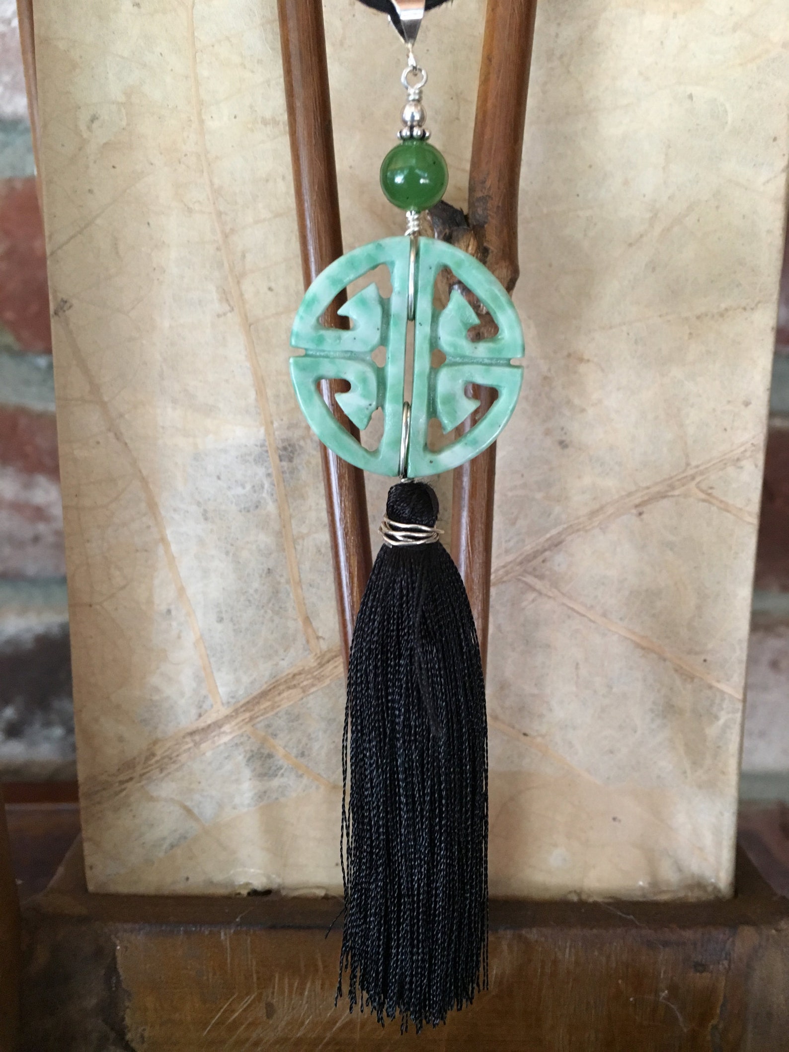 Ching Hai jade With Nephrite Green Jade and a - Etsy