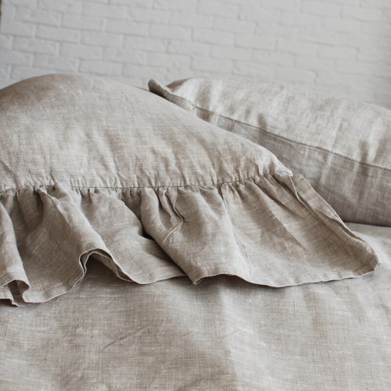 Ruffle Pillow Sham - Etsy