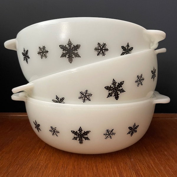 Pyrex Snowflake - Etsy
