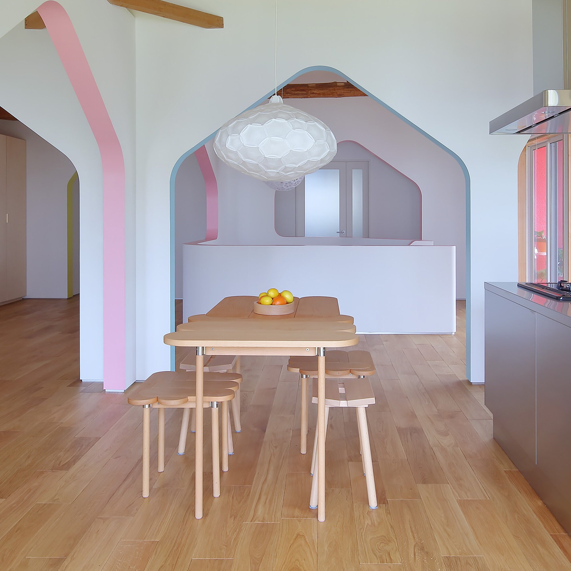 Large Pendant Lamp Airy L Cloud Light | Etsy