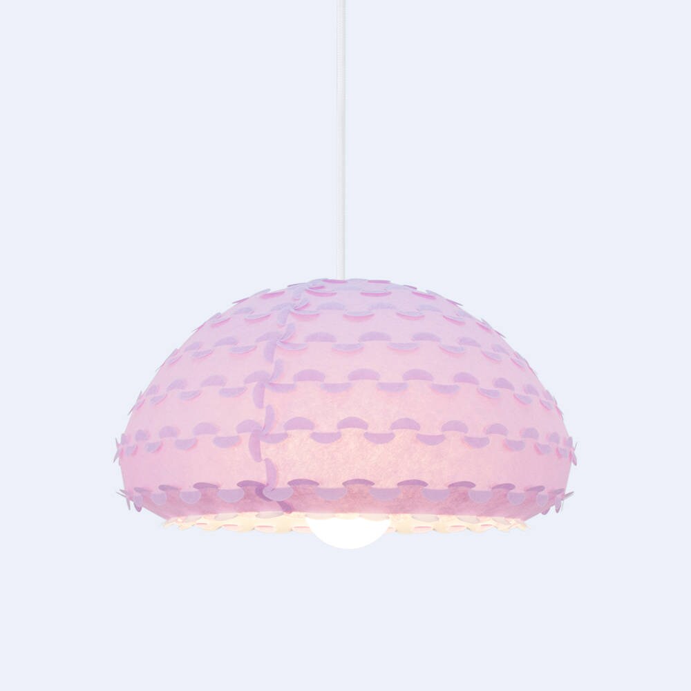 Lavender Colored Modern Pendant Lamp - Kasa L Ceiling Light - Etsy