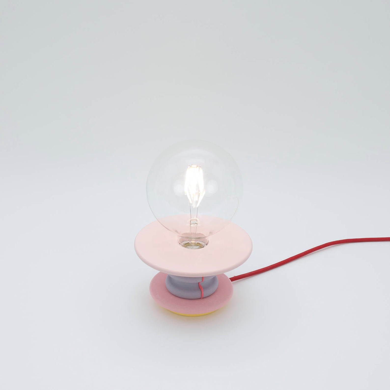 Pastel Pink Table Lamp - Small Frutti Light - Etsy