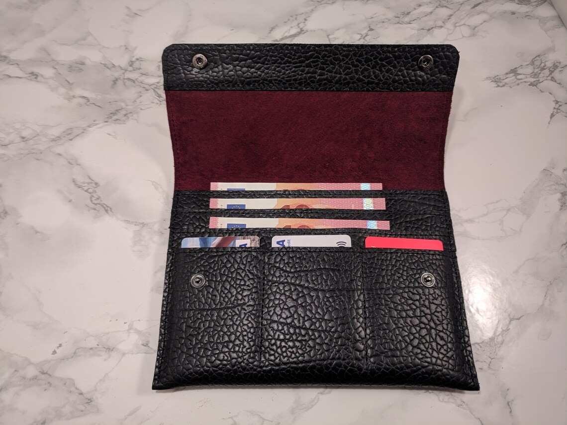 Leather Travel Wallet for Multiple Currency's. Can Also Be | Etsy