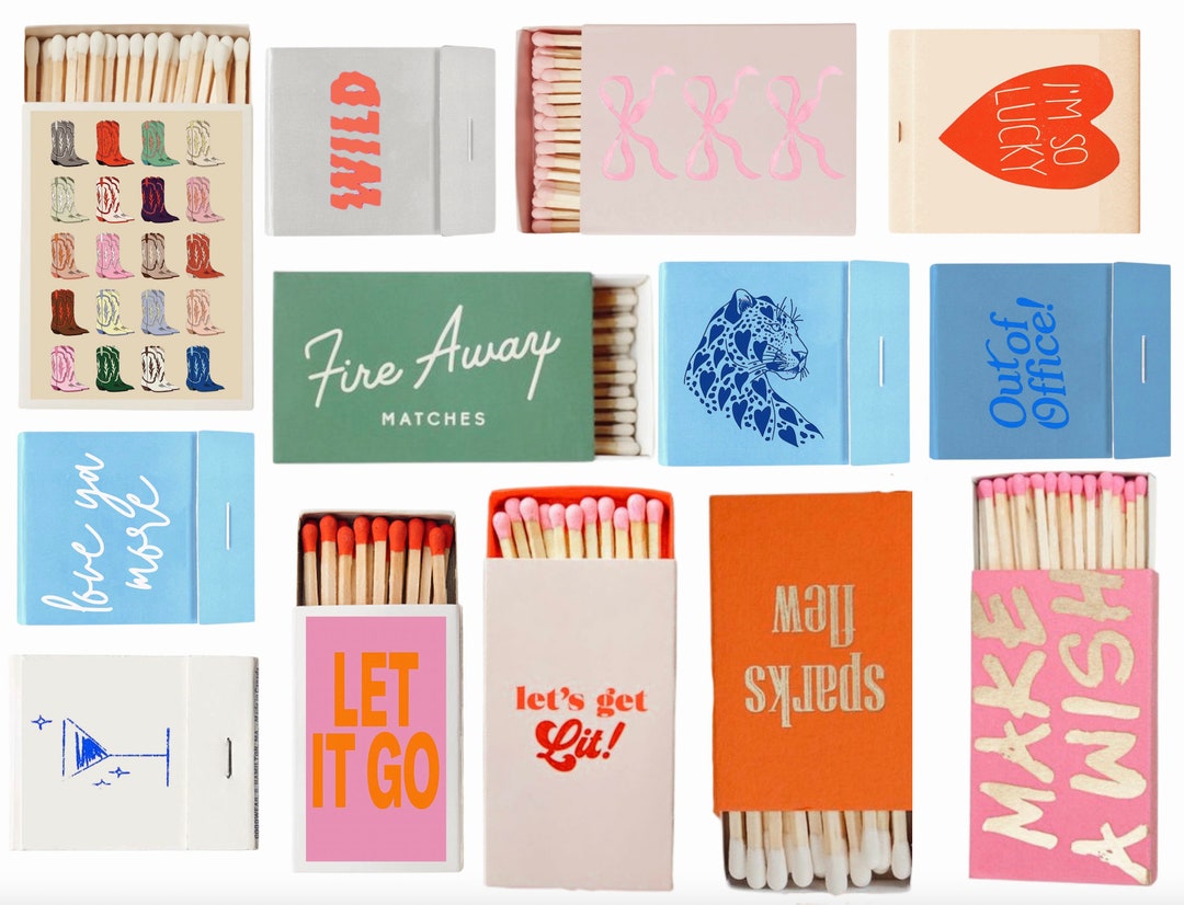 Match Boxes Digital Print - Etsy