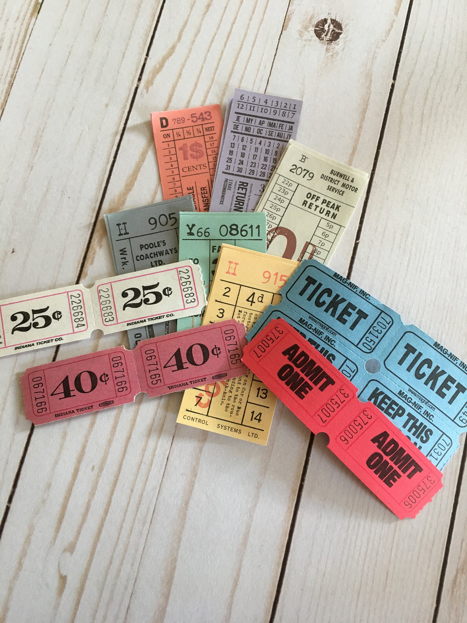 Junk Journal Tickets Tags and Cards Junk Journals - Etsy