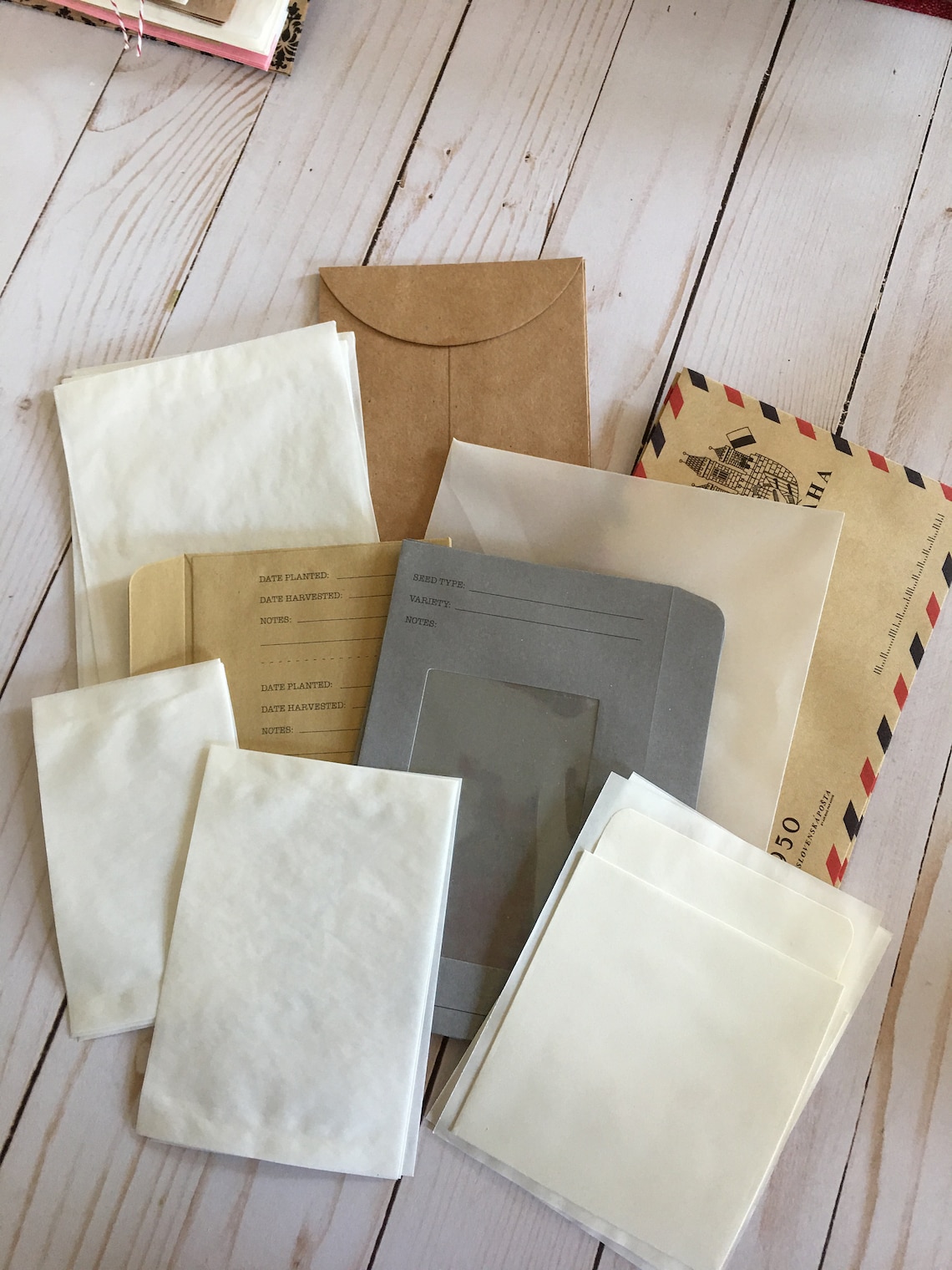 Bags and Envelopes for Junk Journals, Embellishments for Junk Journals ...