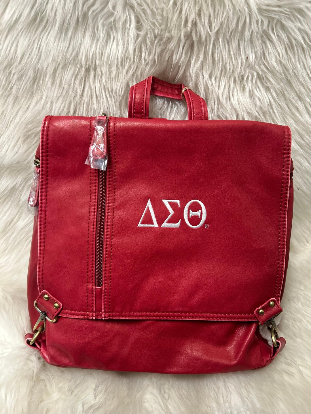 Delta Sigma Theta Greek Backpack - Etsy