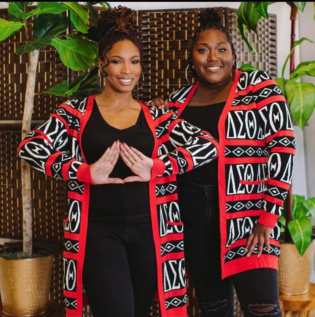 Delta Sigma Theta Cardigan, DST - Etsy