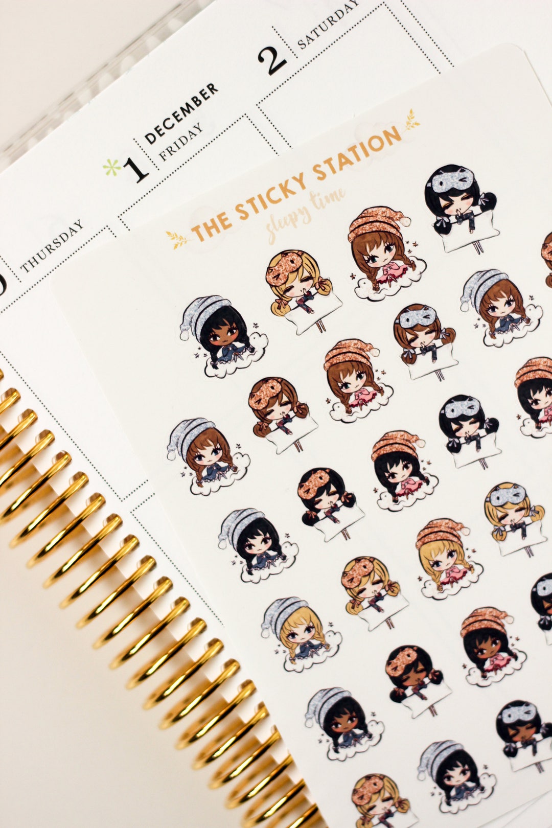 Sleepytime Planning Stickers: for Bedtimes, Naps, Etc - Etsy