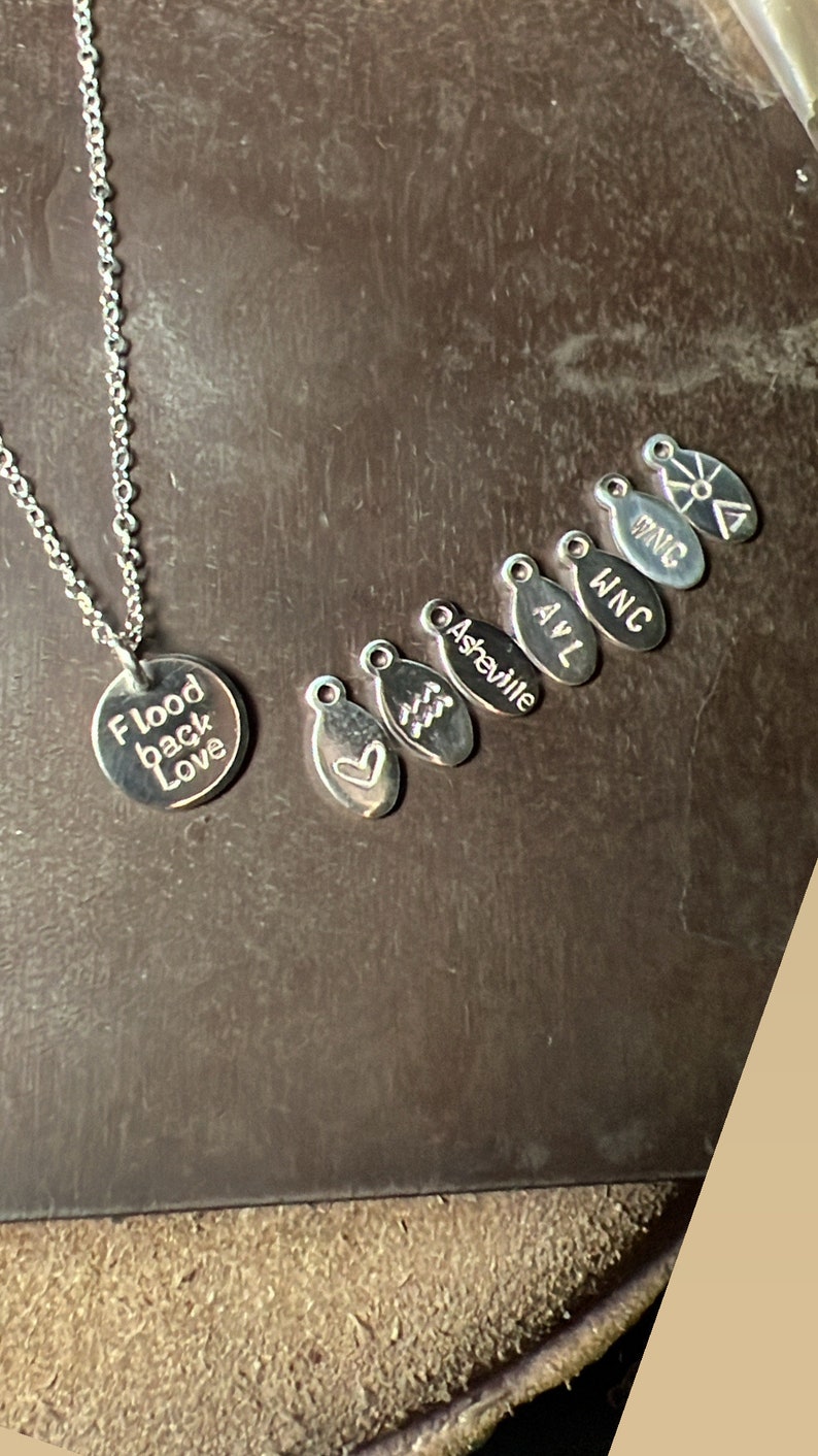 Flood Back Love Necklace • Sterling Silver • Hurricane Relief Jewelry ...