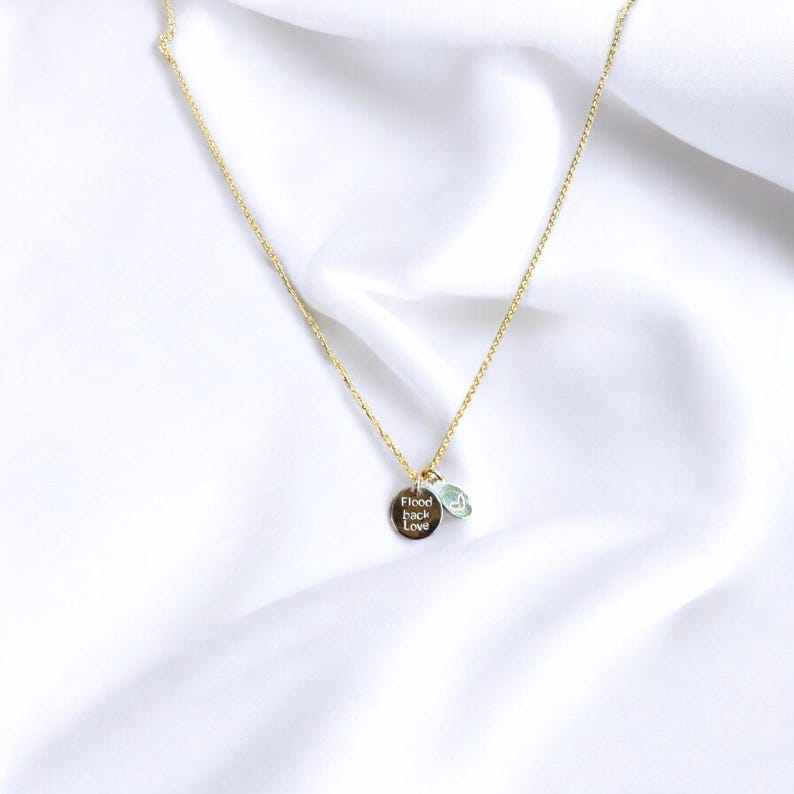Flood Back Love Necklace • Sterling Silver • Hurricane Relief Jewelry ...