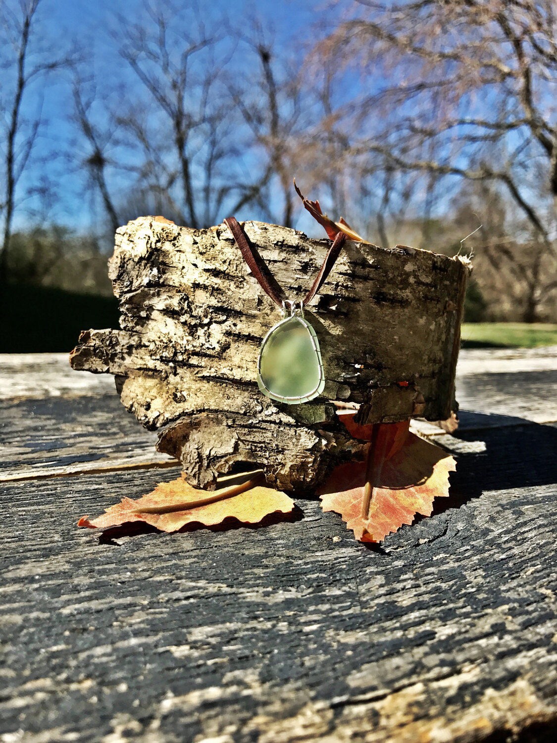 Appalachian River Necklace in Sterling