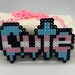 Pride Perler Bead “cute” Chain Necklace - Etsy