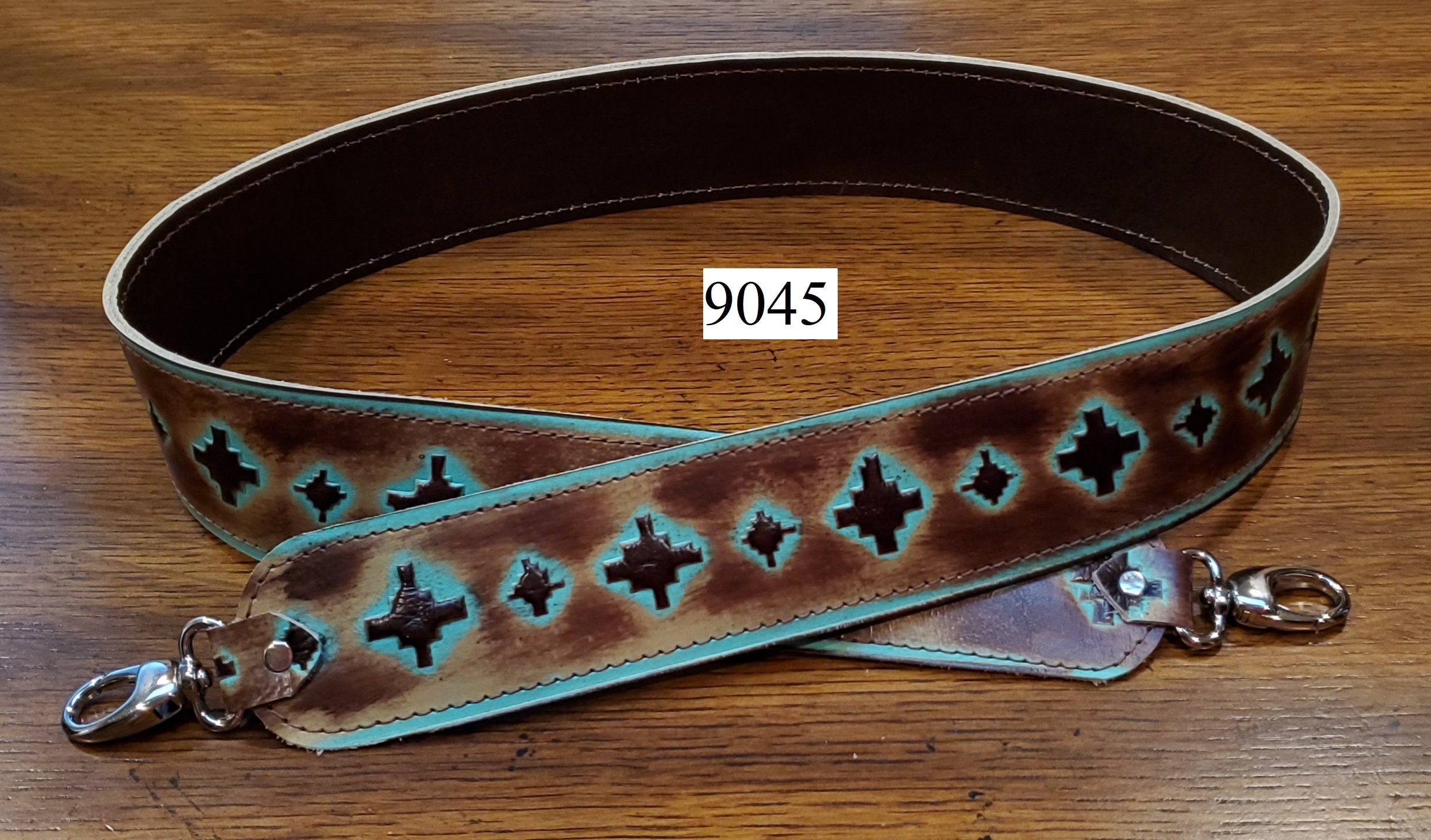 Ready to Ship! Distressed Embossed Leather Western CROSS BODY Rodeo ...