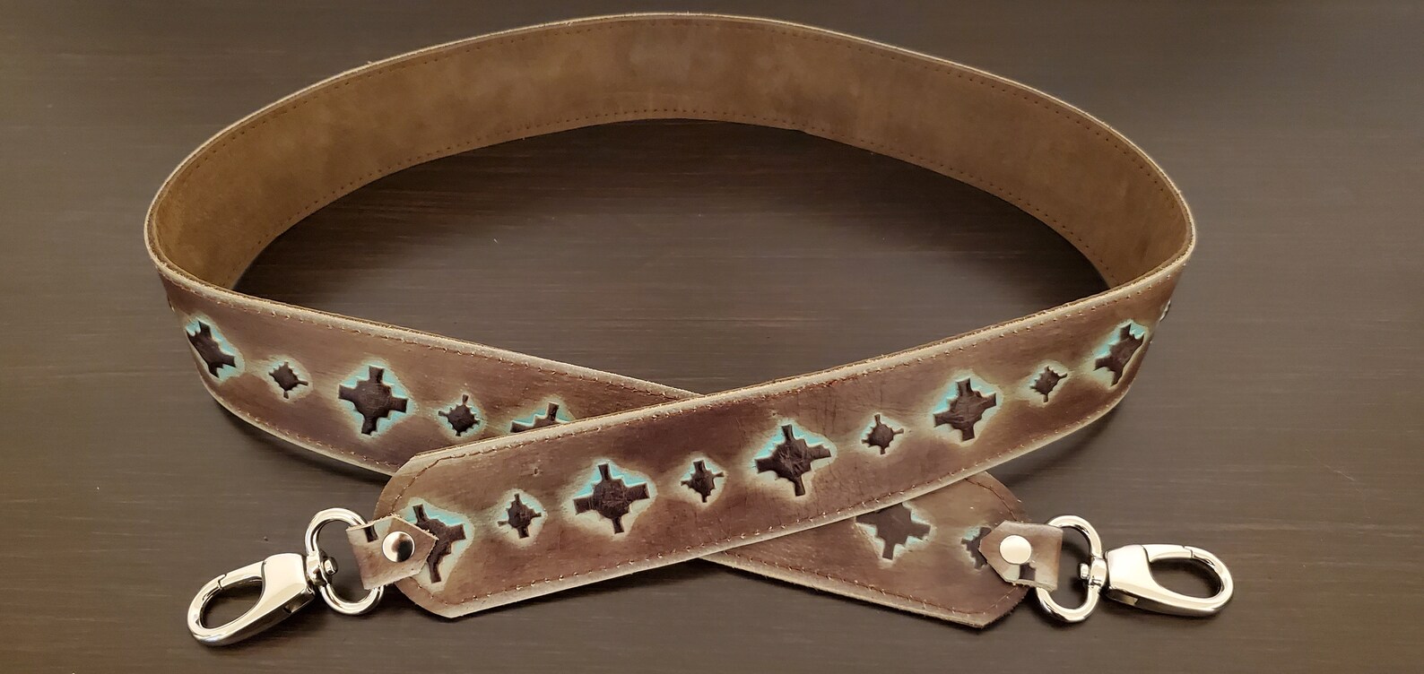 Ready to Ship! Distressed Embossed Leather Western CROSS BODY Rodeo ...