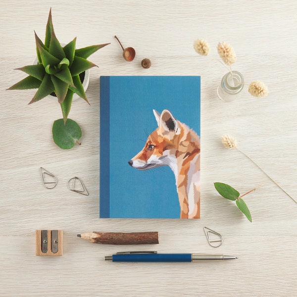 Fox Notebook - Etsy