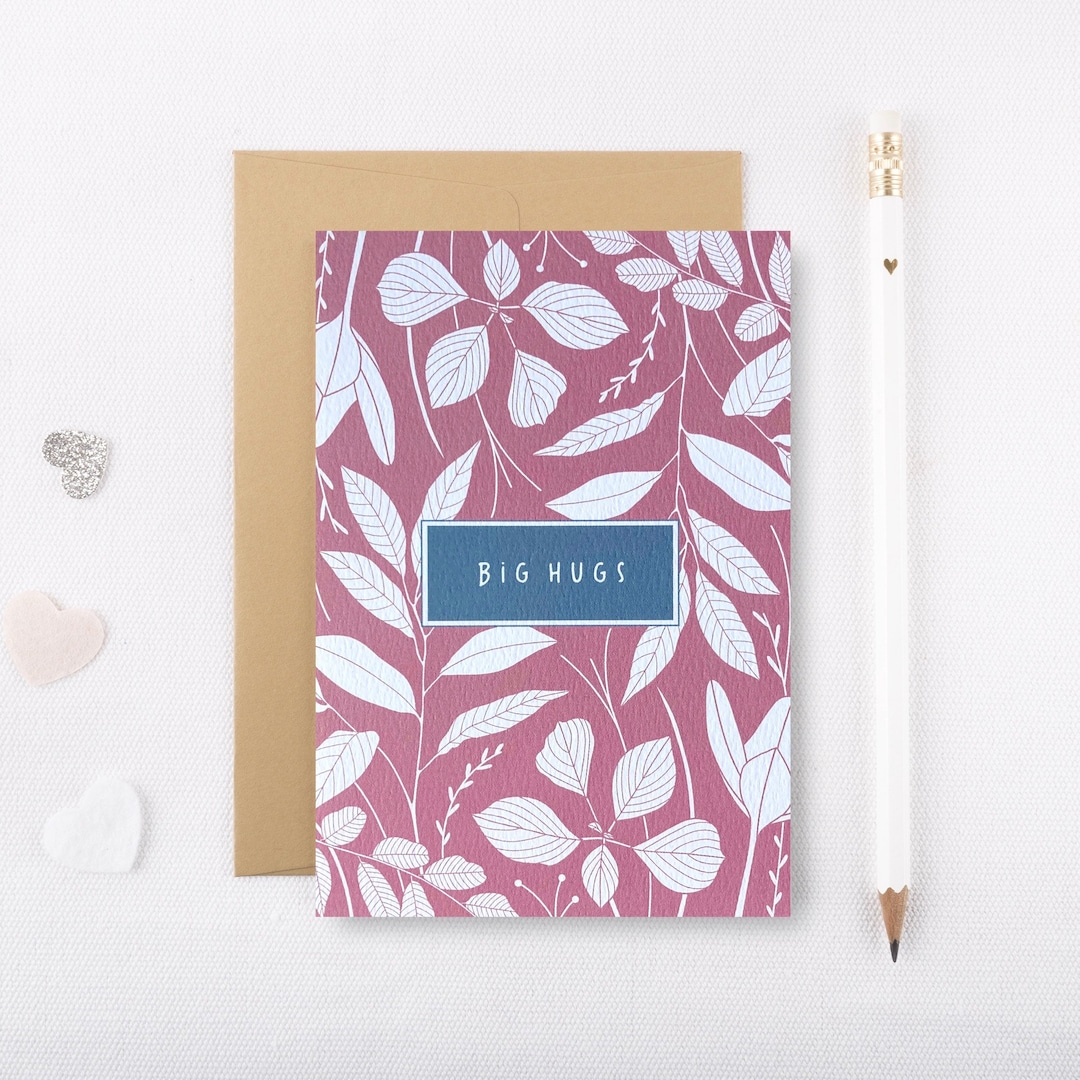 Big Hugs Card - Isolation Card - Virtual Hug Card - Thinking of You ...