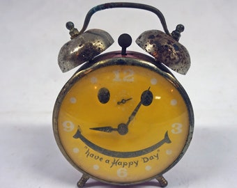 Smiley face clock | Etsy