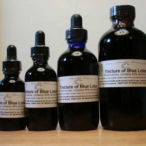 Blue Lotus Tincture / Extract Nymphaea Caerulea, Best Quality, Multiple ...