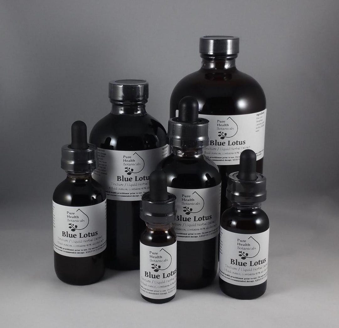 Blue Lotus Tincture / Extract - Nymphaea Caerulea, Best Quality ...