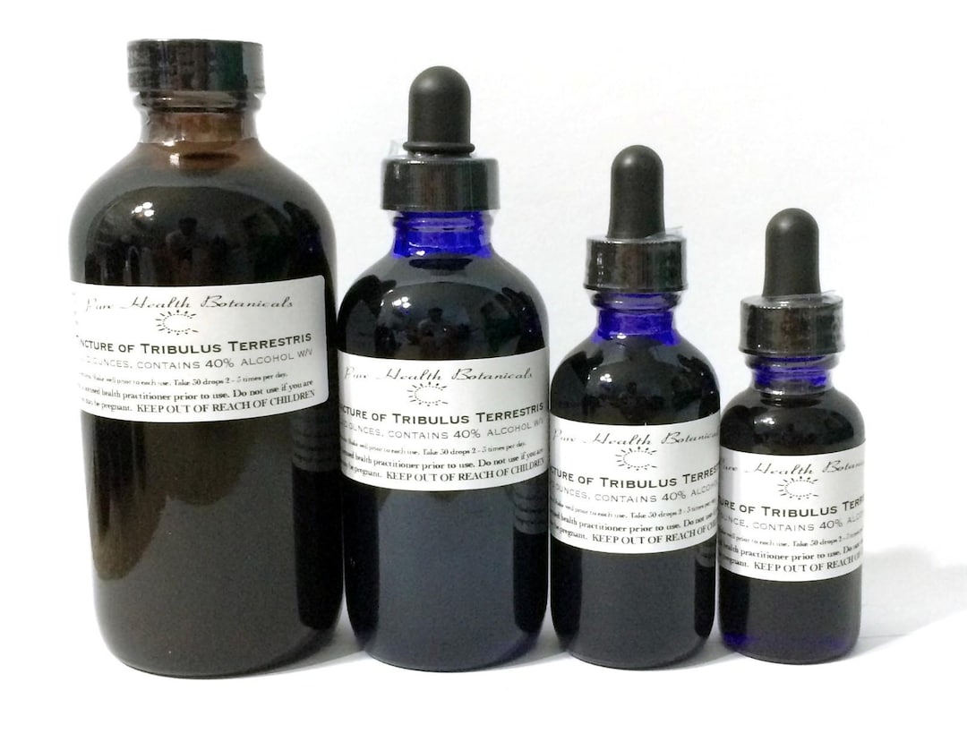 Tribulus Terrestris Tincture Extract, Aphrodisiac, Post Cycle Therapy ...