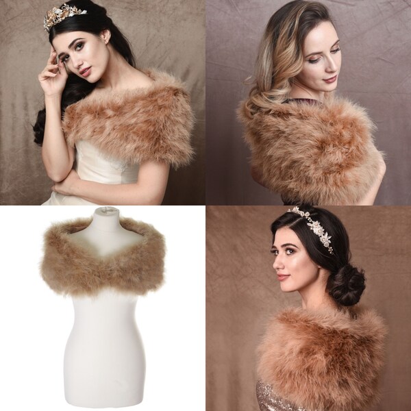 Feather Shrug - Etsy