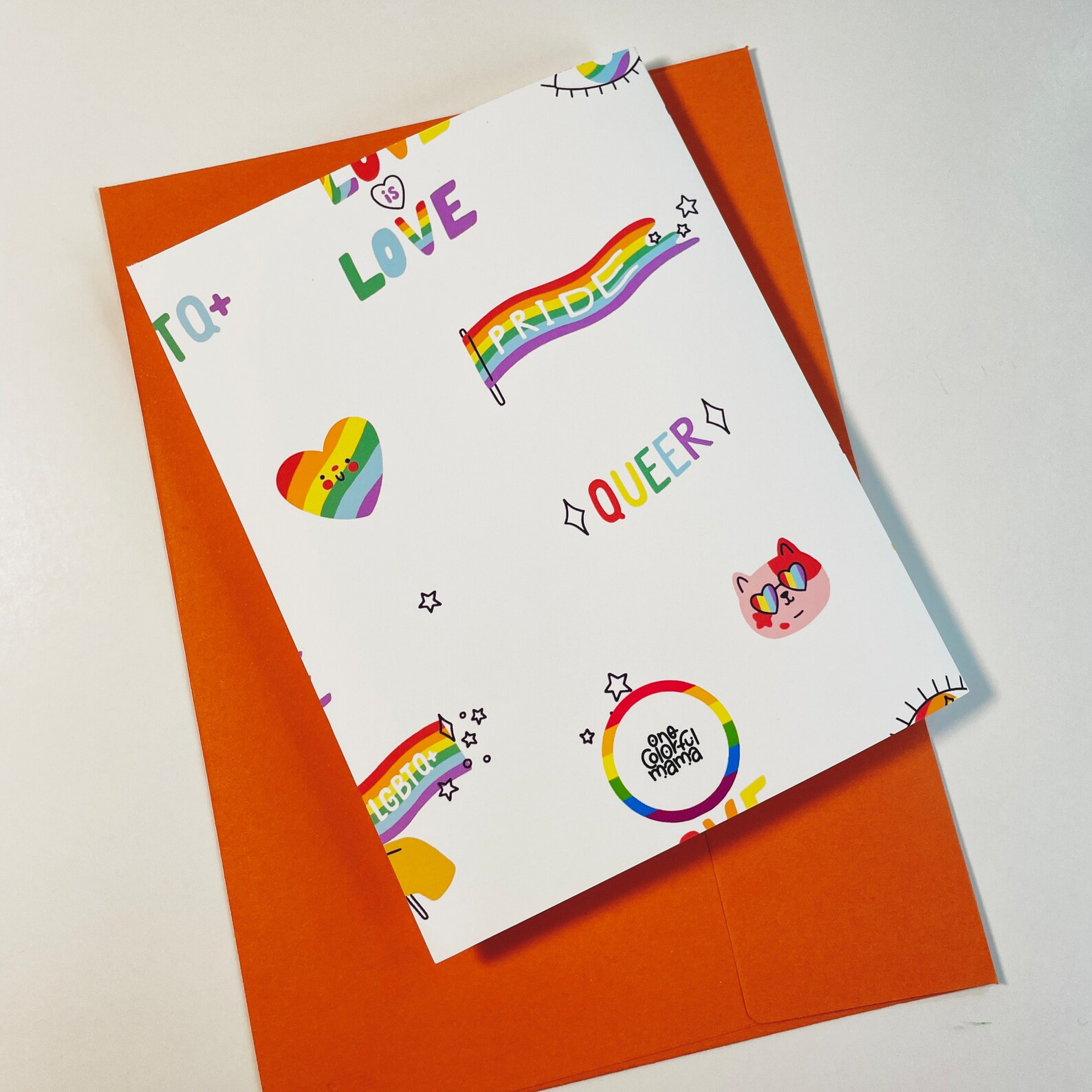 Pride Month Greeting Cards | Blank Cards With Envelope | Pride Lgbtq - Etsy