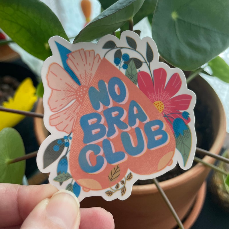 No Bra Club - Etsy