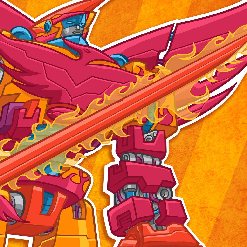 Phoenix Force 5 impresión Mech Mecha anime manga voltron - Etsy España