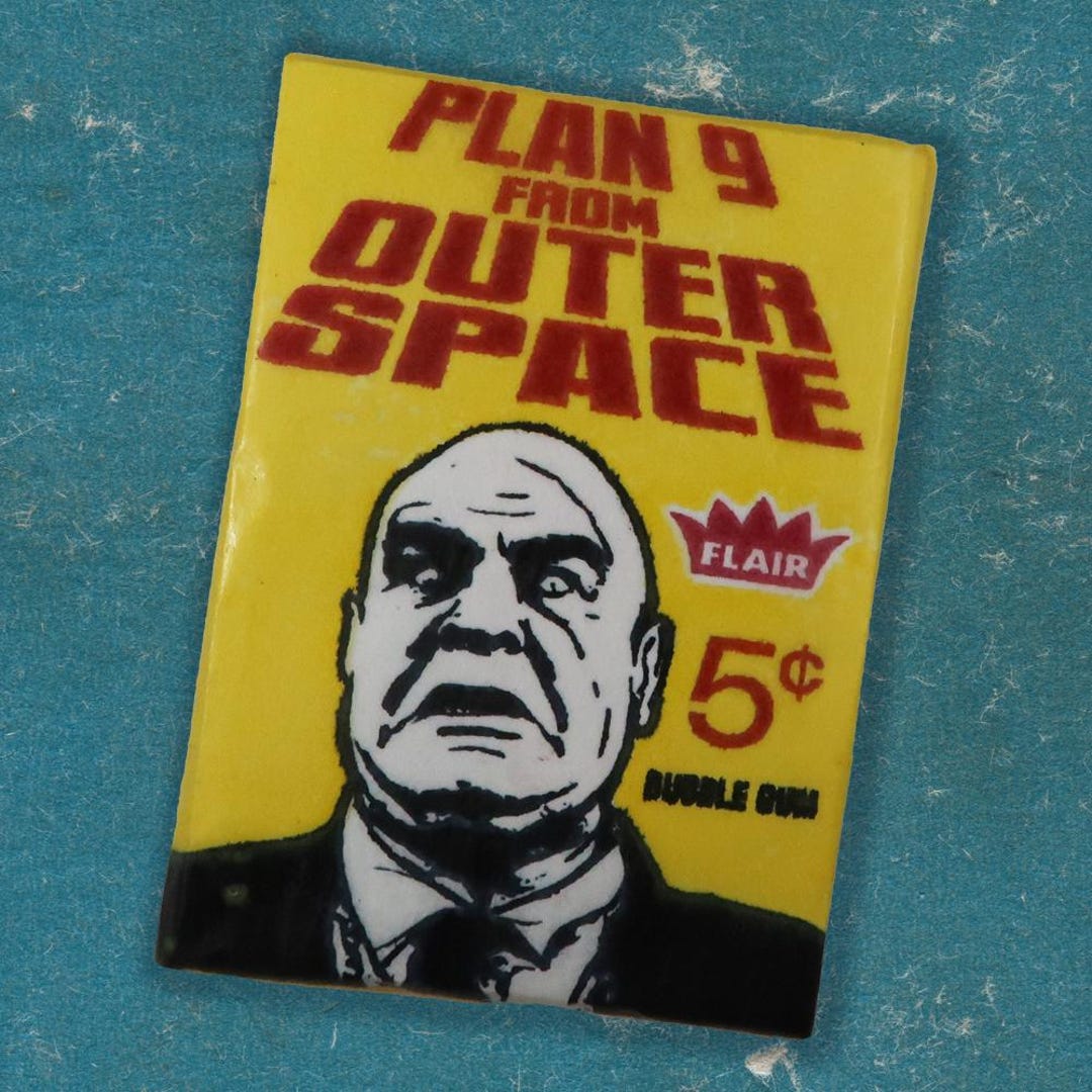 Plan 9 From Outer Space Wax Pack Non-sports Trading Cards - Etsy
