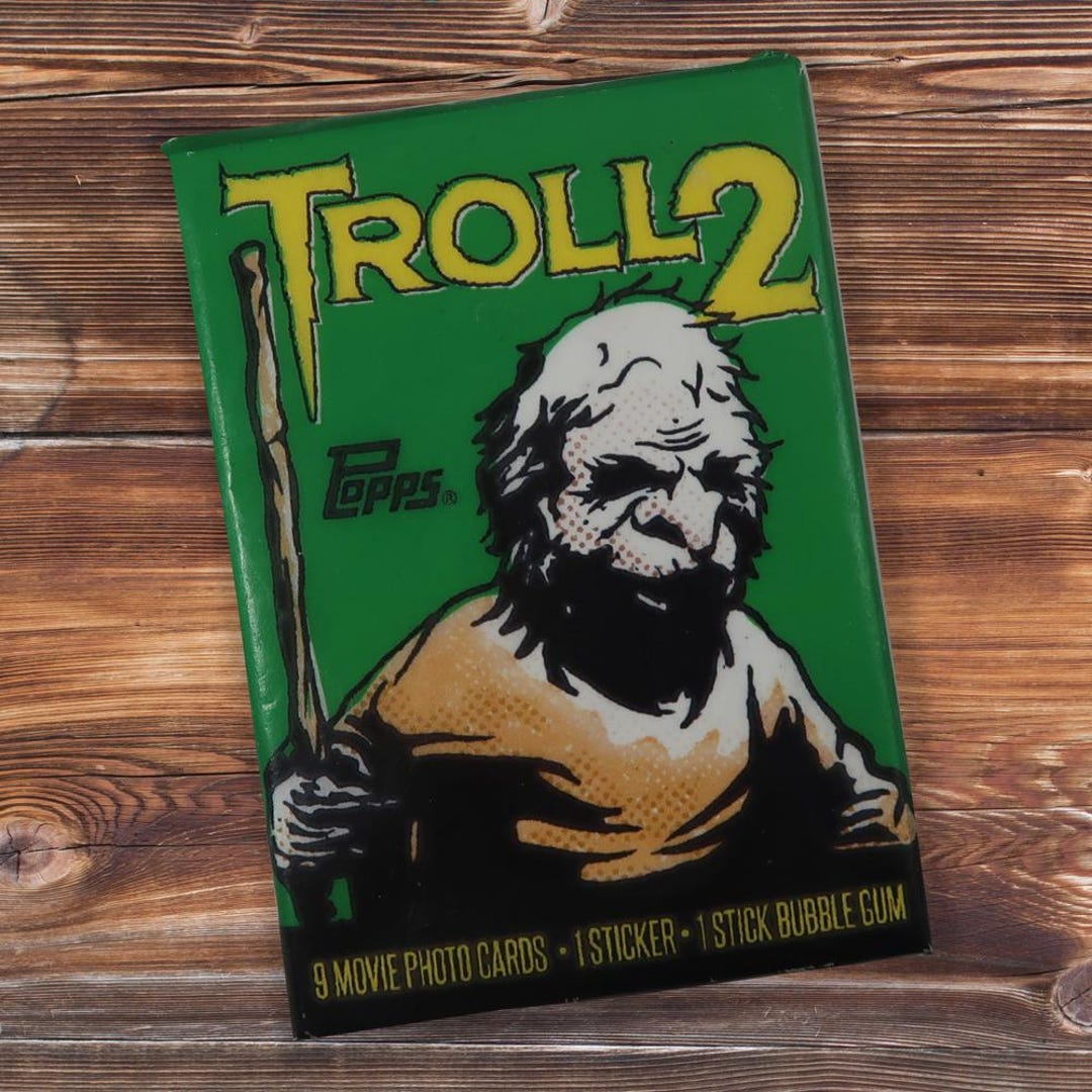 Troll 2 Wax Pack Non-sports Trading Cards - Etsy