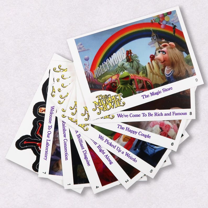 The Muppet Movie Wax Pack Non-sports Trading Cards - Etsy