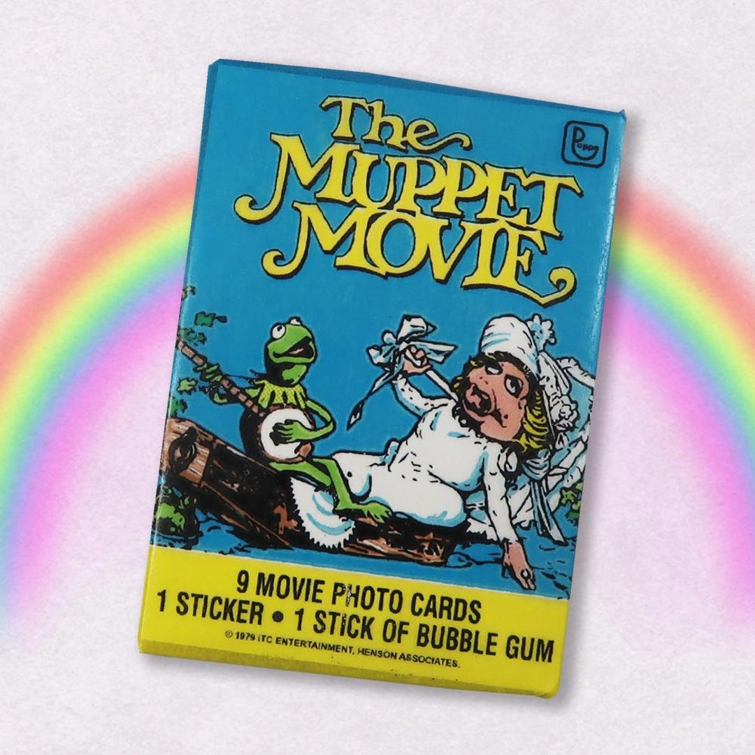 The Muppet Movie Wax Pack Non-sports Trading Cards - Etsy