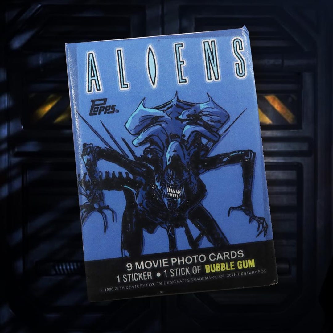 Aliens Wax Pack Non-sports Trading Cards - Etsy