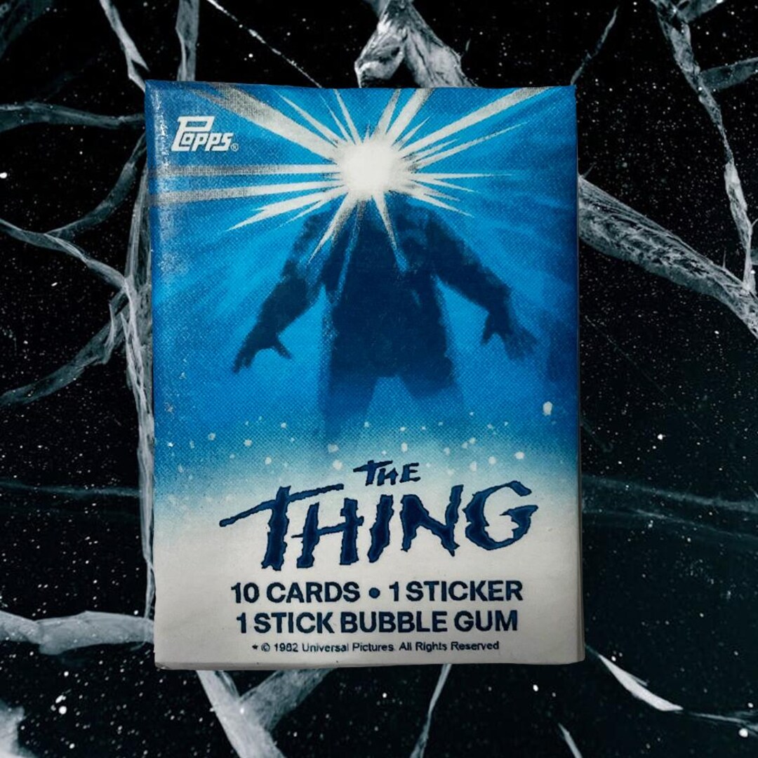 The Thing Wax Pack Non-sports Trading Cards - Etsy