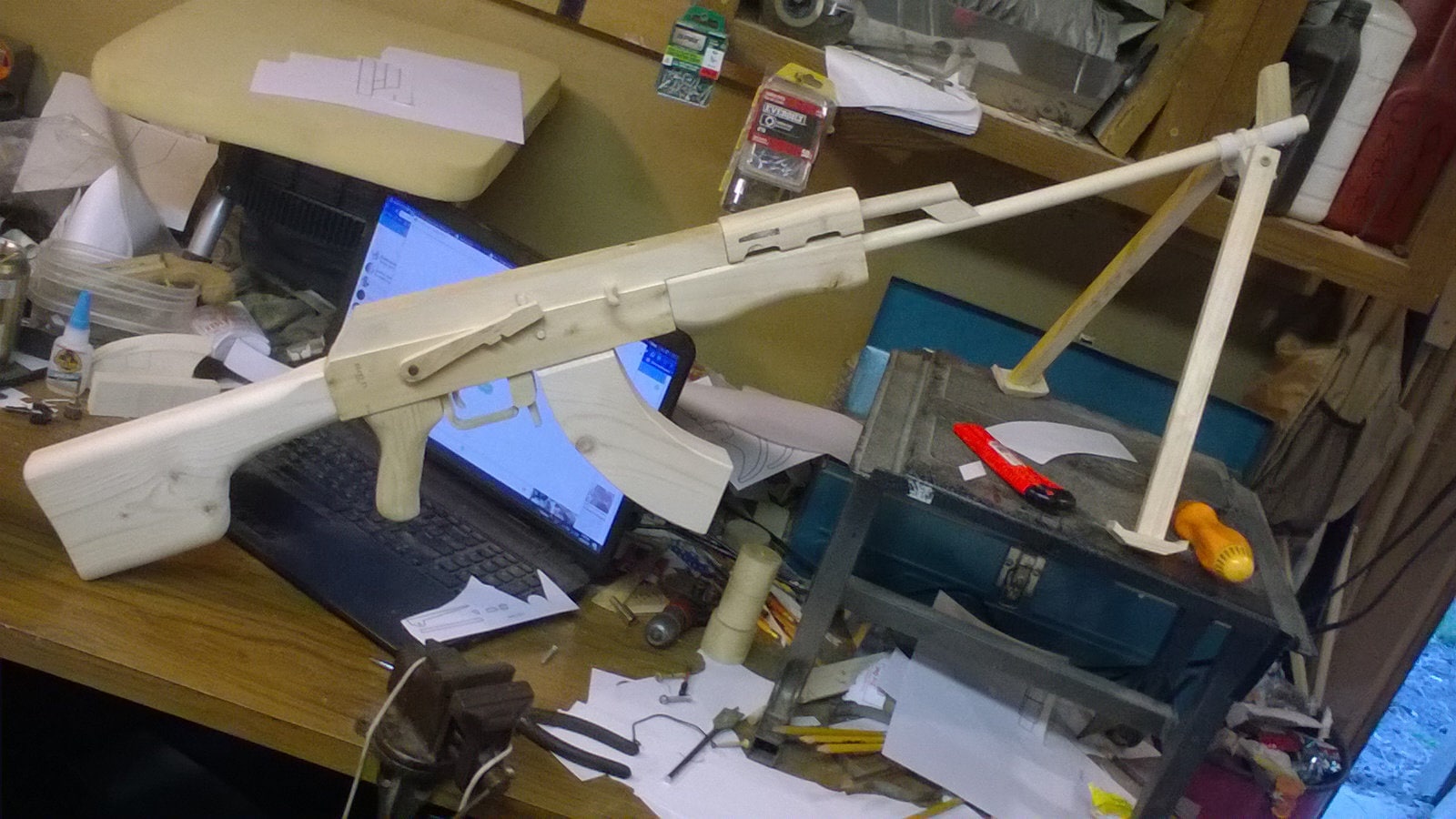 RPK Light Machine Gun AK Variant Prop Rifle - Etsy