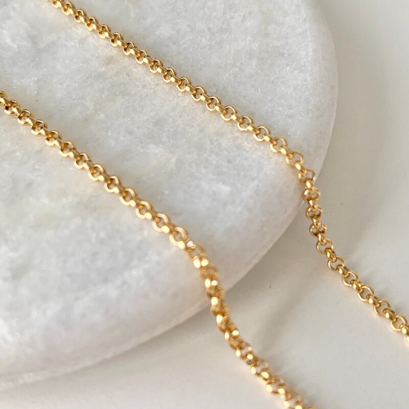 Long Chain Necklace - Etsy