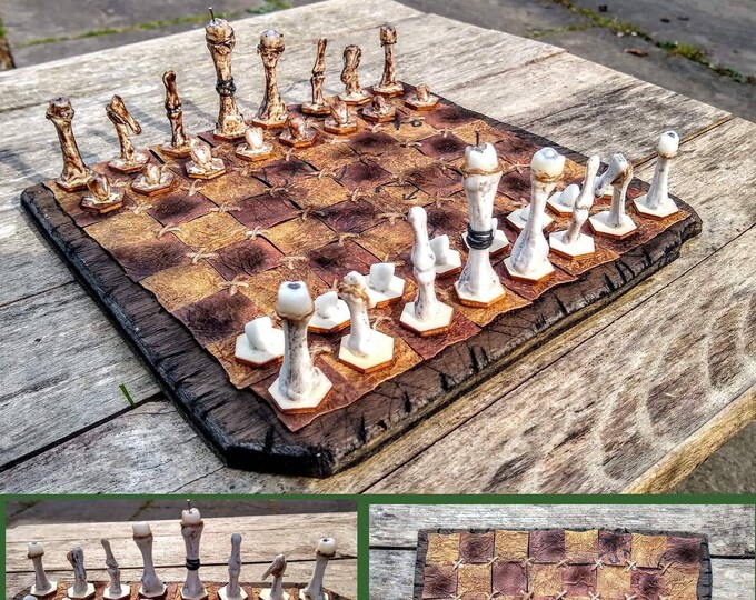 Post Apocalyptic Cannibal Chess Set - Etsy
