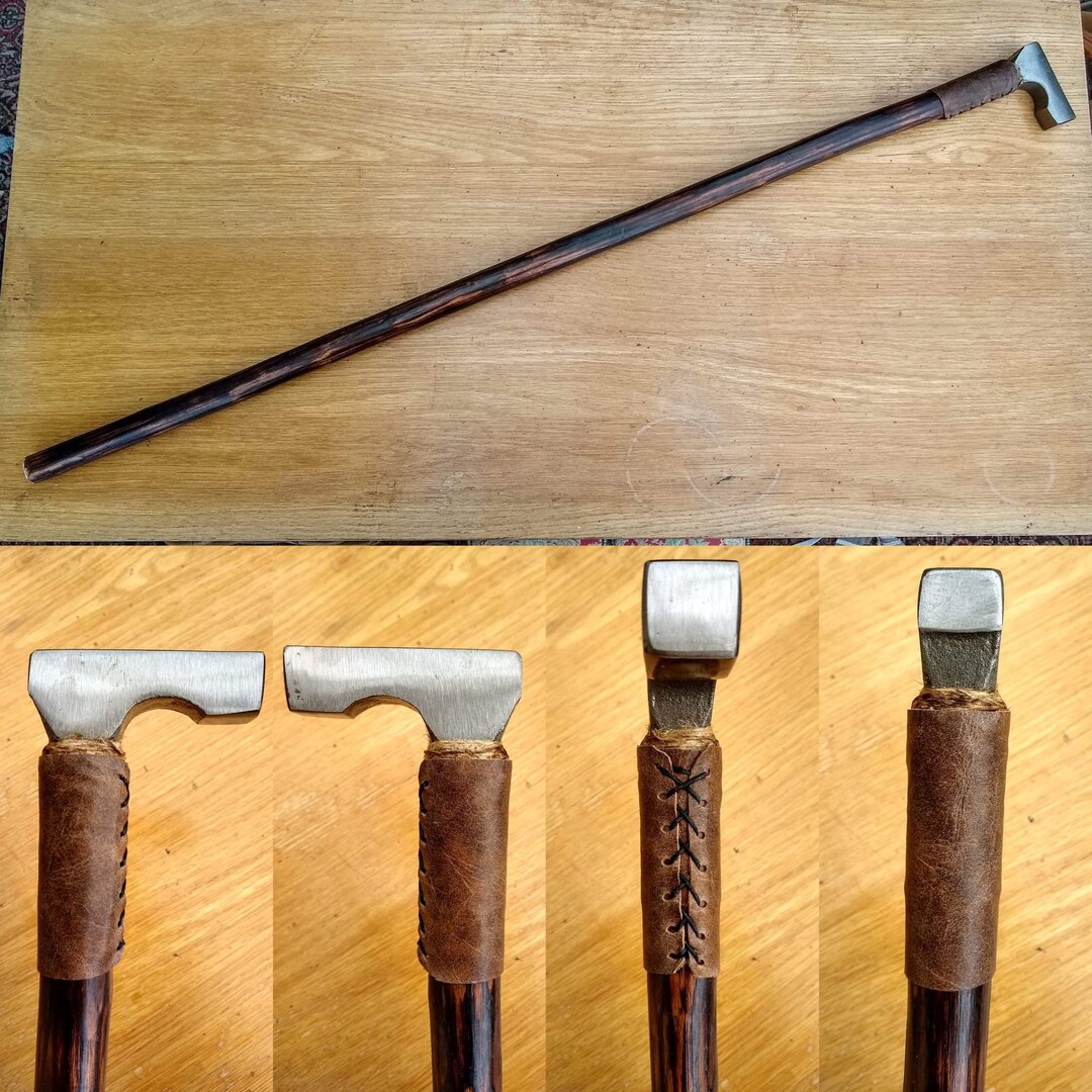 Hammerhead/art Deco Derby Walking Stick - Etsy