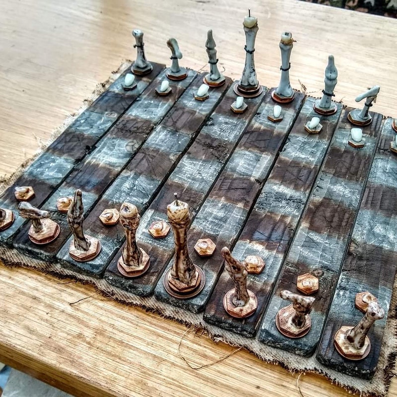 Minimalist Chess Set - Etsy