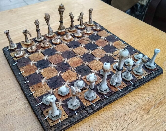 Post Apocalyptic Cannibal Chess Set - Etsy