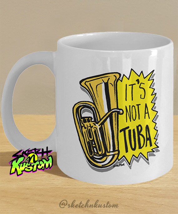 Tuba Mug // Gifts for Tuba Players // Tuba Player Gifts // | Etsy
