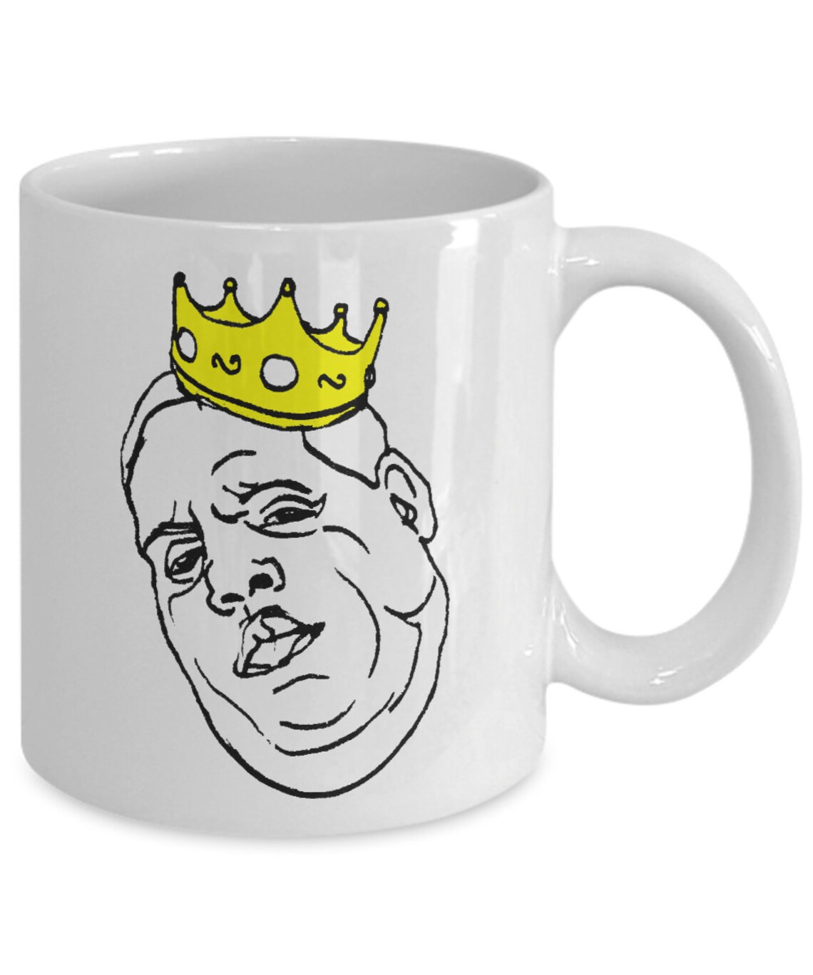 90s Rap King Mug – Hip Hop Gift, Custom Name Option - Etsy