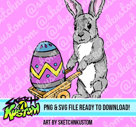 Easter Svg // Bunny Svg // Easter Clipart // Bunny Clipart // | Etsy